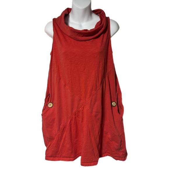 neon buddha | Dresses | Neon Buddha Merengue Sleeveless Cowl Neck Tunic ...